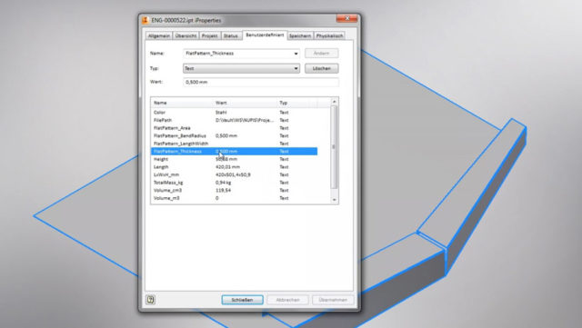 Automatische Übertragung von iProperties in Inventor – N+P-Blog