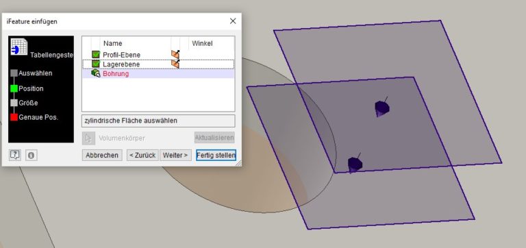 Bohrung mit Freistich, um Sicherungsring einzupassen – N+P-Blog